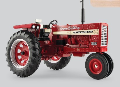 1/16 International Harvester 656 Tractor With Narrow, Happy Birthday ...