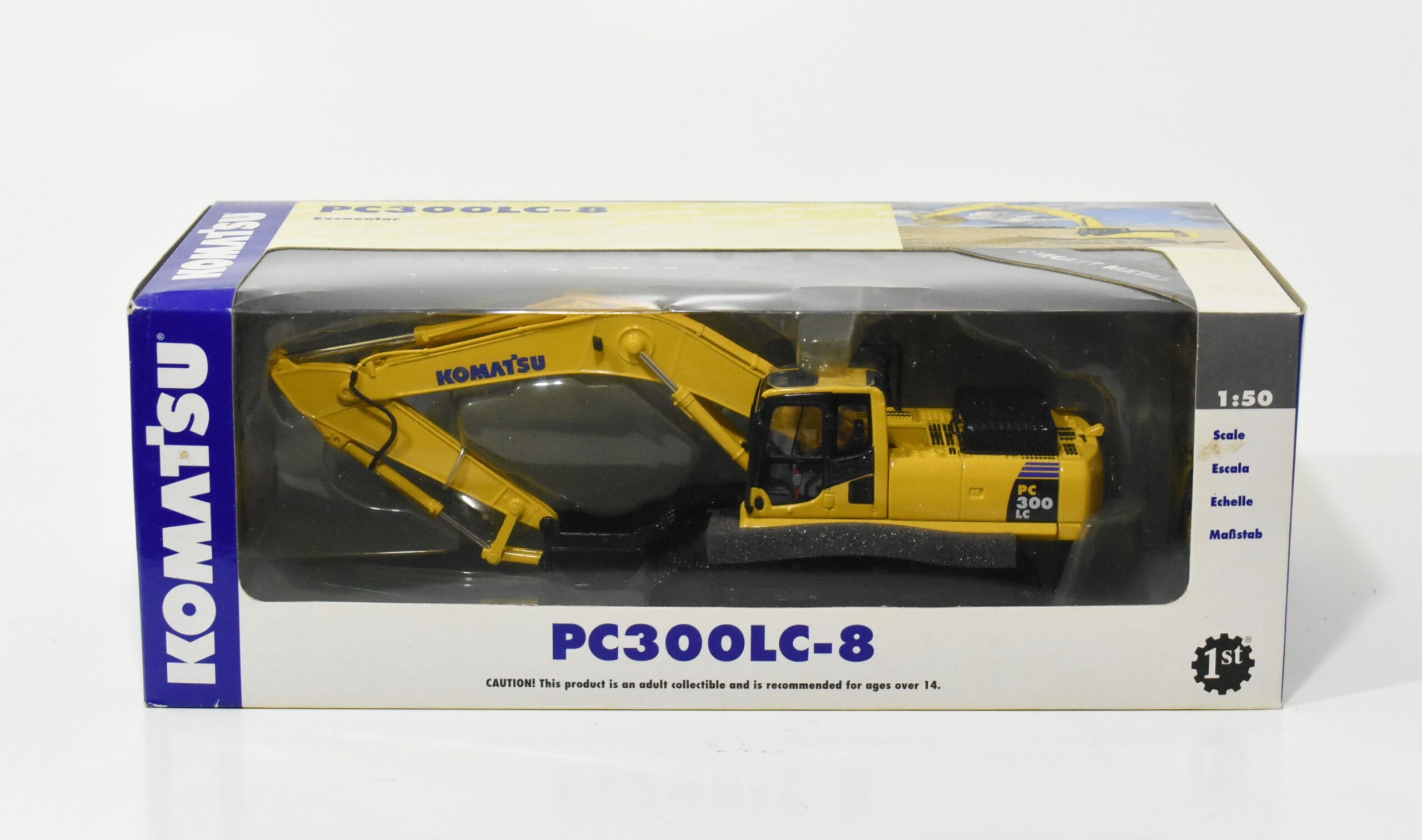 1/50 Komatsu PC300LC-8 Excavator - Dalton's Farm Toys