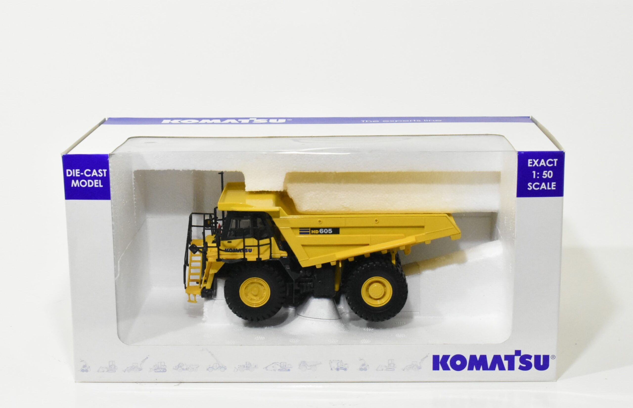 1/50 Komatsu HD605 Off Highway Dump Truck - Dalton's Farm Toys