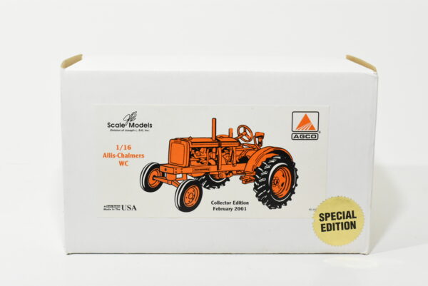 1/16 Allis Chalmers WC Tractor On Rubber Tires With Wide Front, 2001 ...