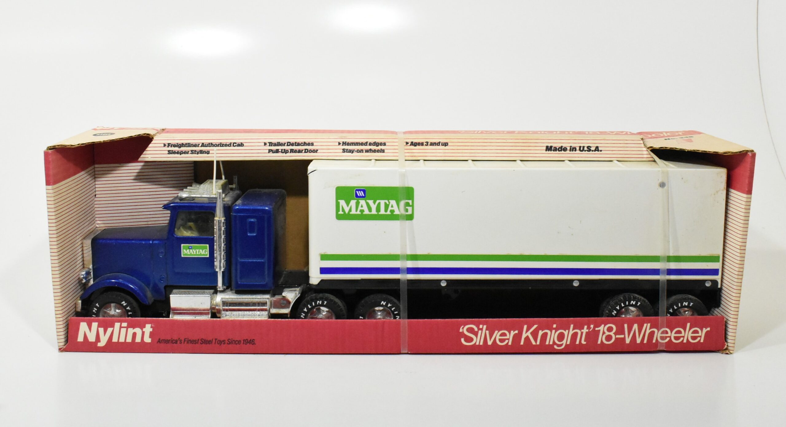 Nylint Maytag Silver Knight 18 Wheeler Semi - Dalton's Farm Toys