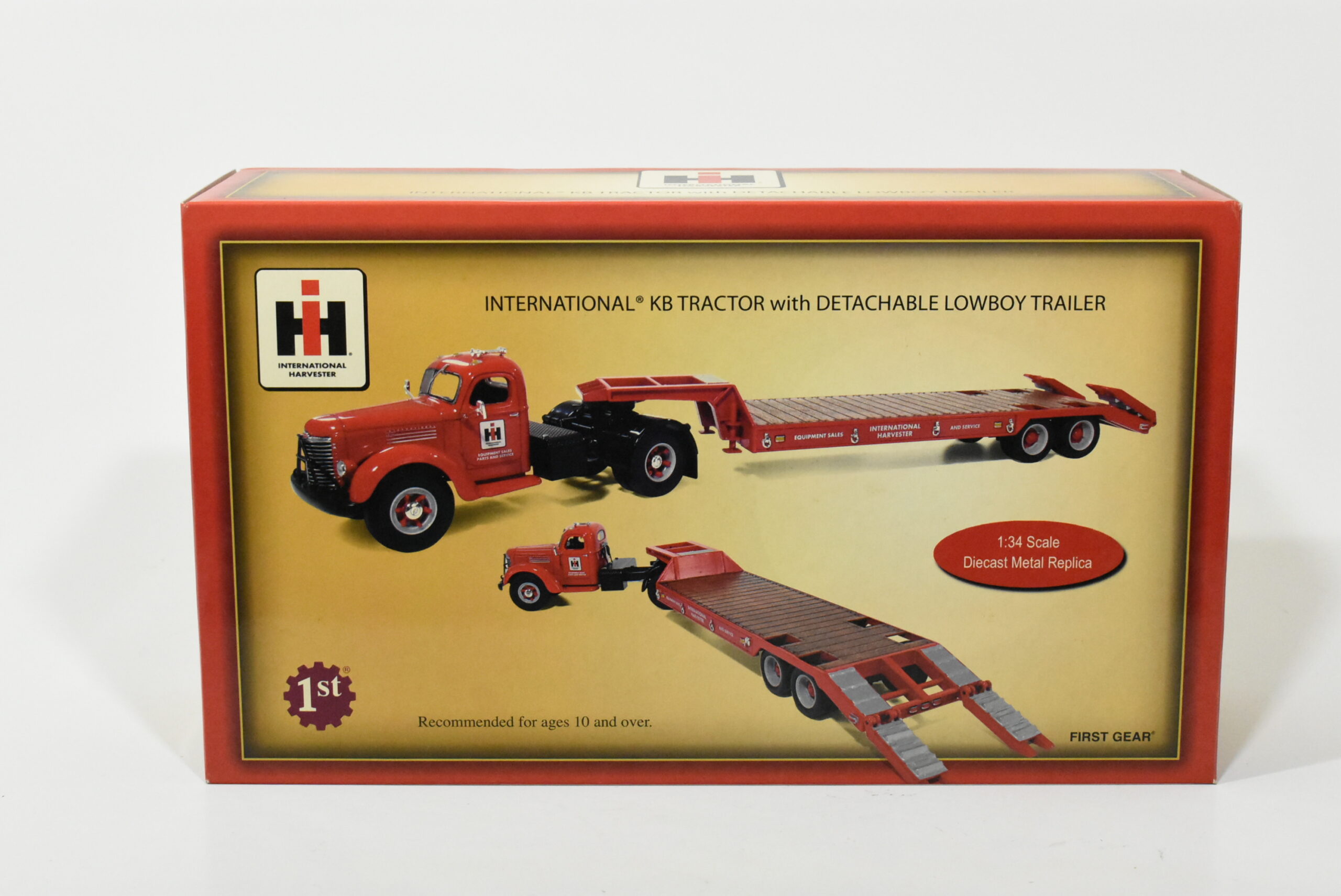 1/34 International Harvester KB Semi With Lowboy Trailer - Dalton's ...