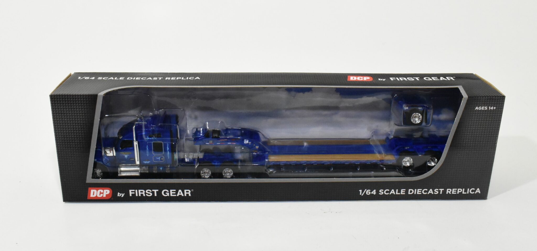 1/64 Kenworth W990 Semi w/ Fontaine Magnitude Lowboy Trailer Western ...