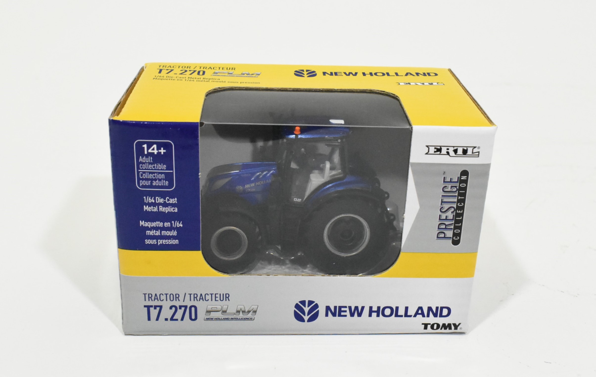 1/64 New Holland T7.270 Blue Power Tractor With Front Wheel Assist ...