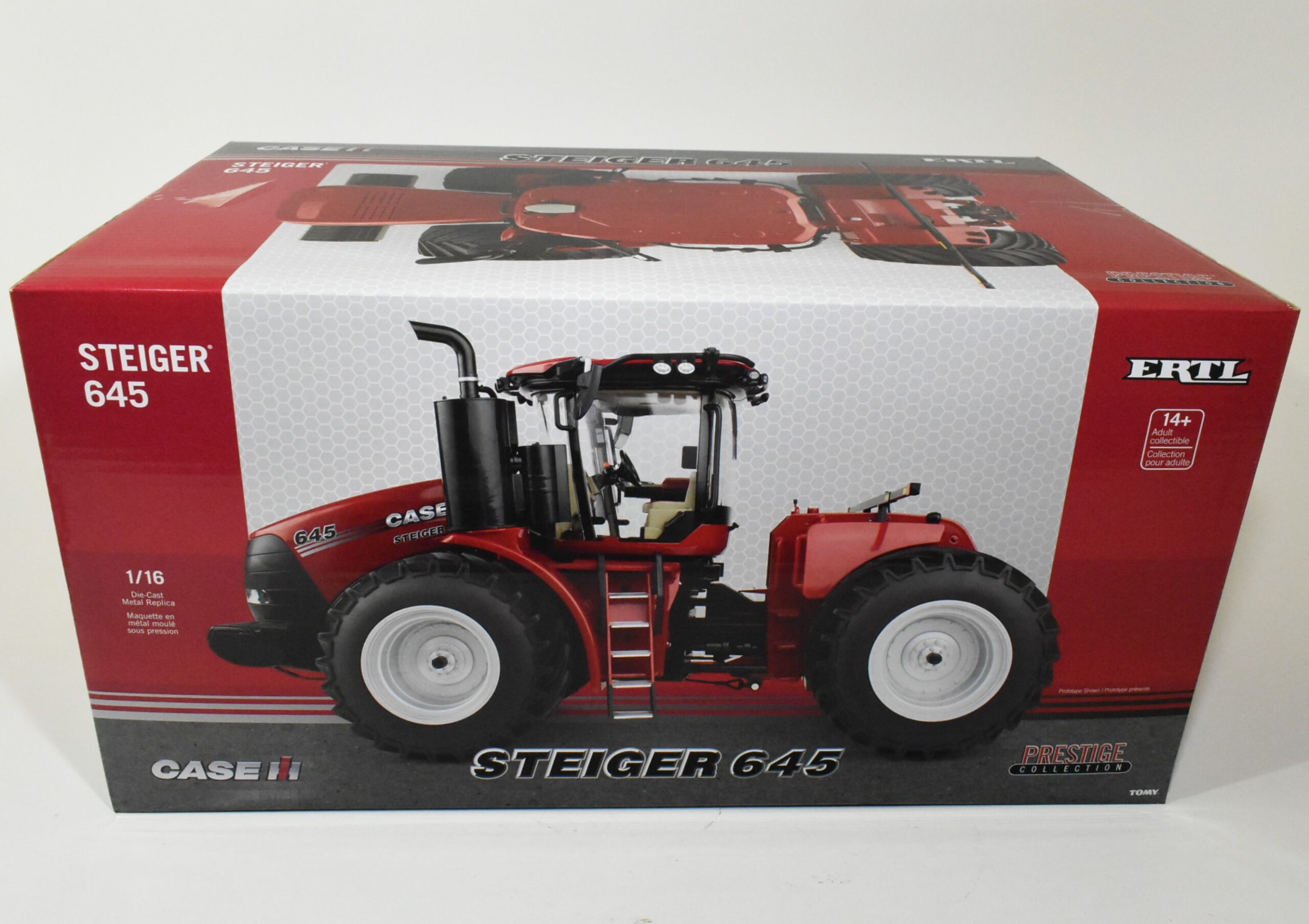1/16 Case IH Steiger 645 4wd Tractor With LSW Tires, Prestige Edition ...