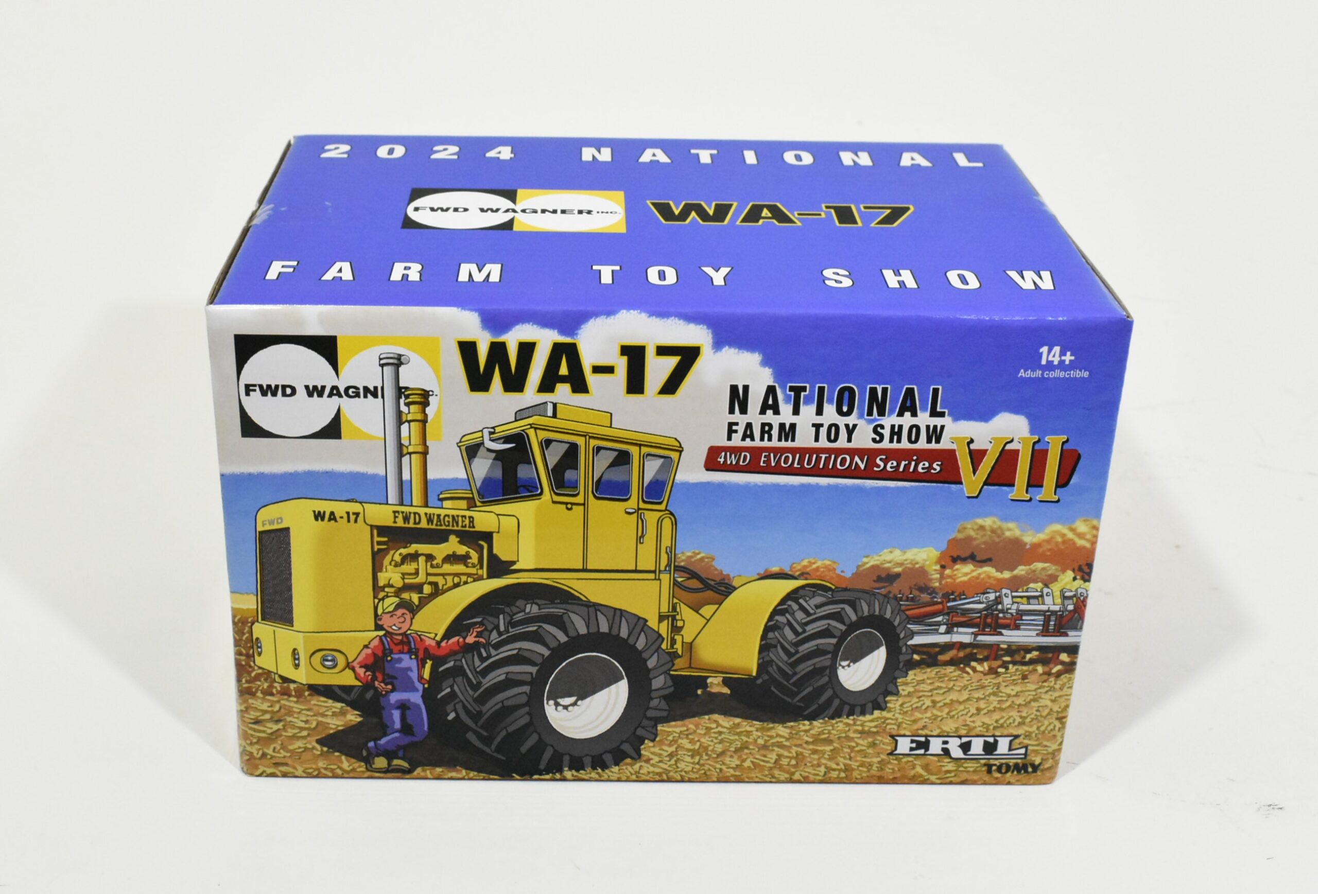 1/32 Wagner WA-17 4wd Tractor With Duals, 2024 National Farm Toy Show ...