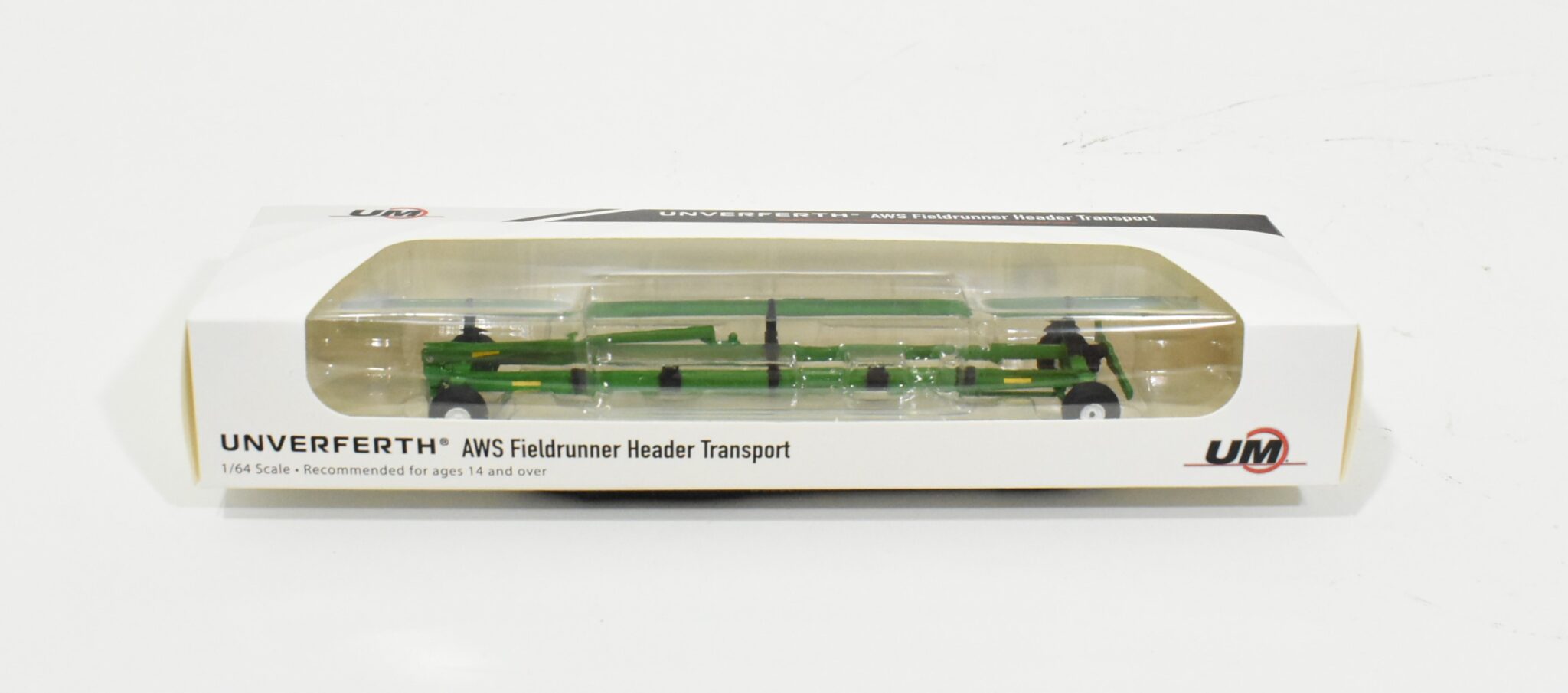 1/64 Unverferth Aws Fieldrunner Header Transport Head Trailer Green ...