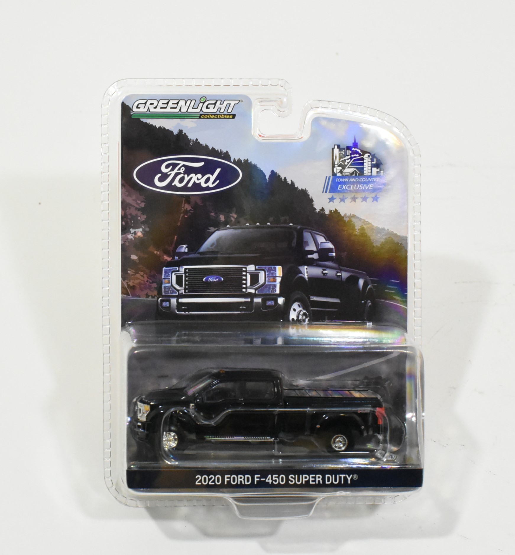 1/64 2020 Ford F-450 Platinum Super Duty Dually Pickup Truck, Black ...