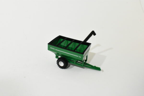 1/64 Custom EZ Trail Auger Wagon Grain Cart, Green - Dalton's Farm Toys