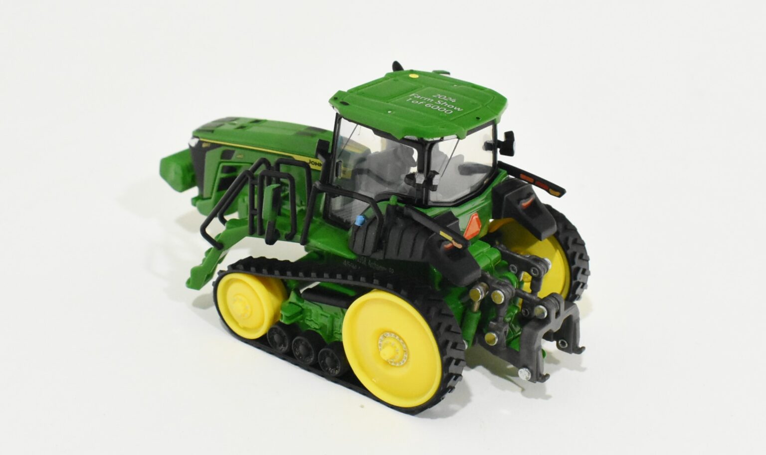 1/64 John Deere 8RT 410 Tracked Tractor, 2024 Farm Show, Mistake Version - Dalton's Farm Toys