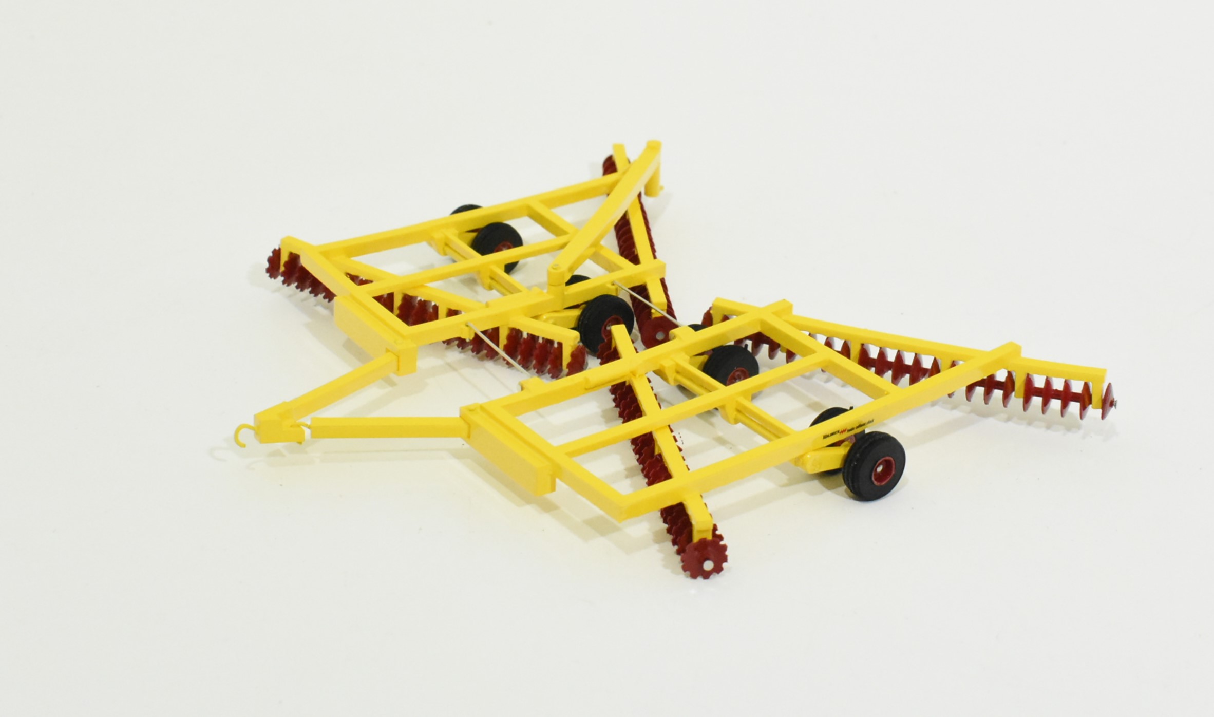 1/64 Scratch Built Wilbeck 2045 32' Offset Disk - Dalton's Farm Toys