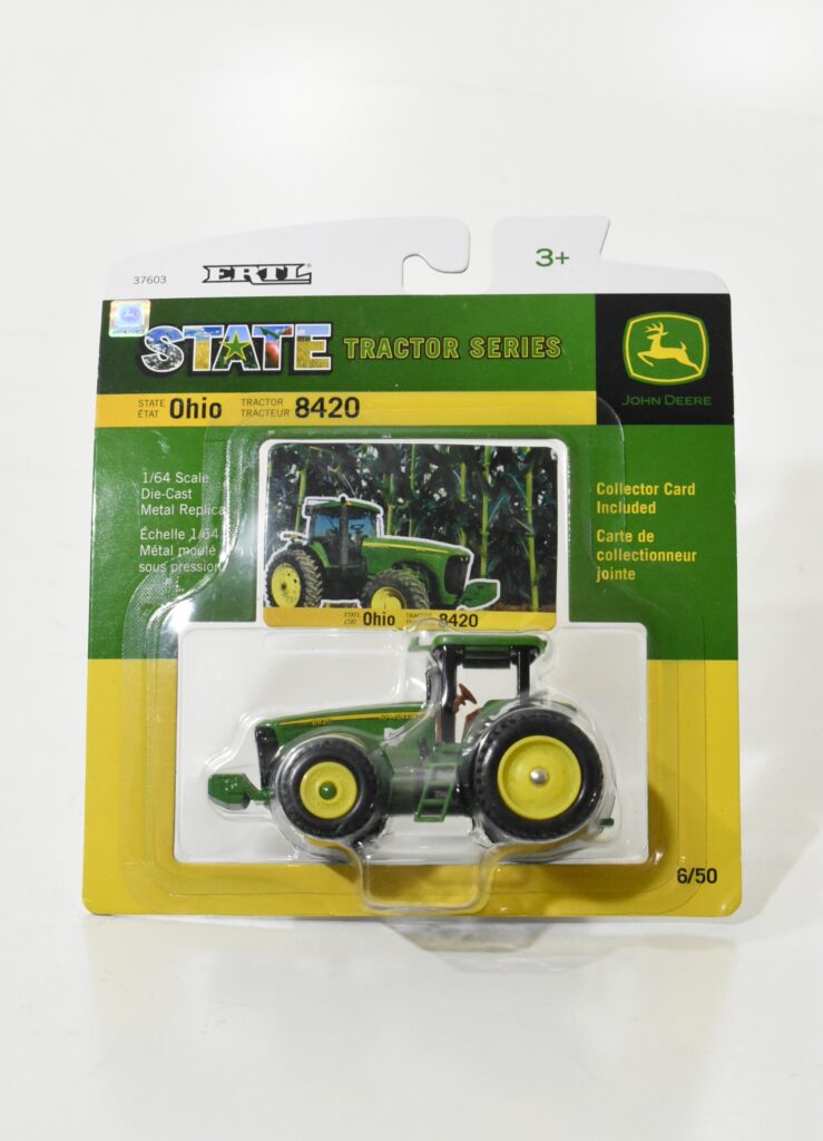1/64 Ohio John Deere 8420 State Tractor Series, Capital Chase Version ...