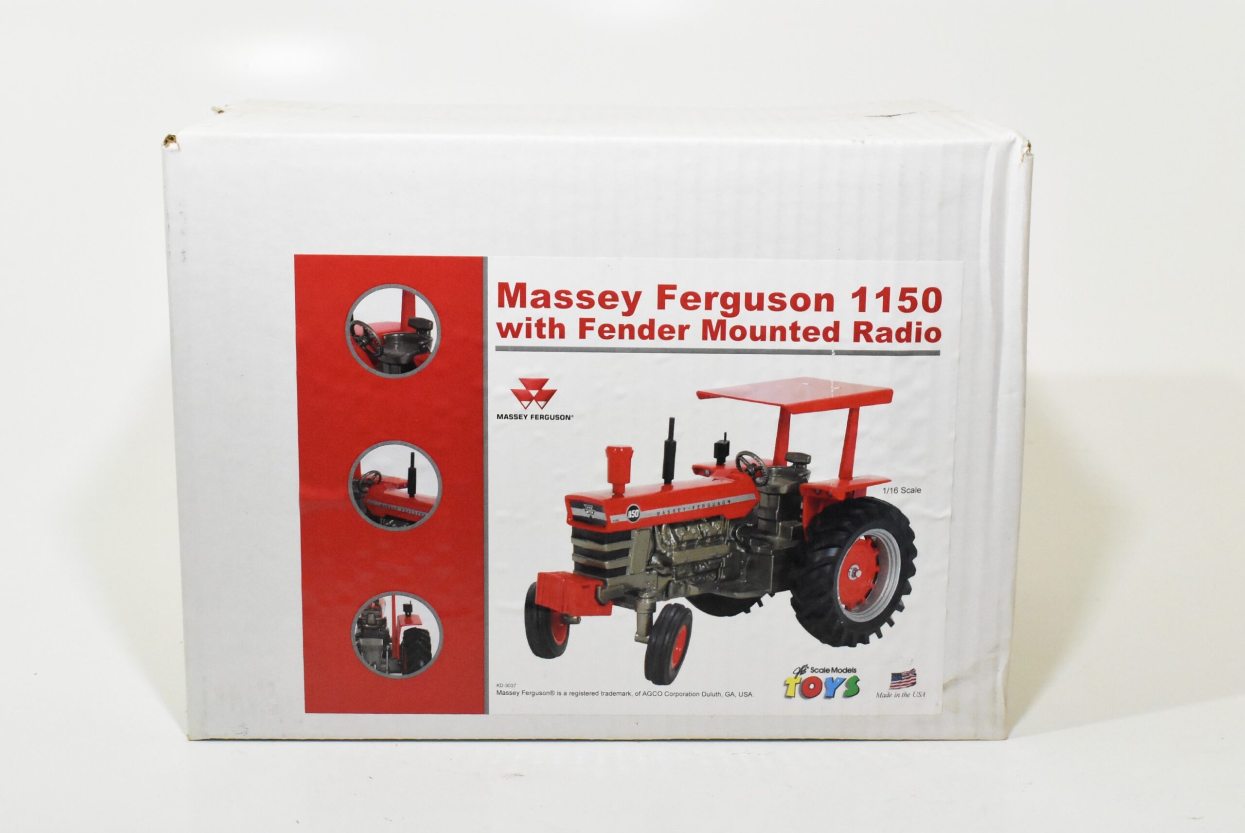 1/16 Massey Ferguson 1150 Tractor With ROPS & Canopy, Fender Mounted ...