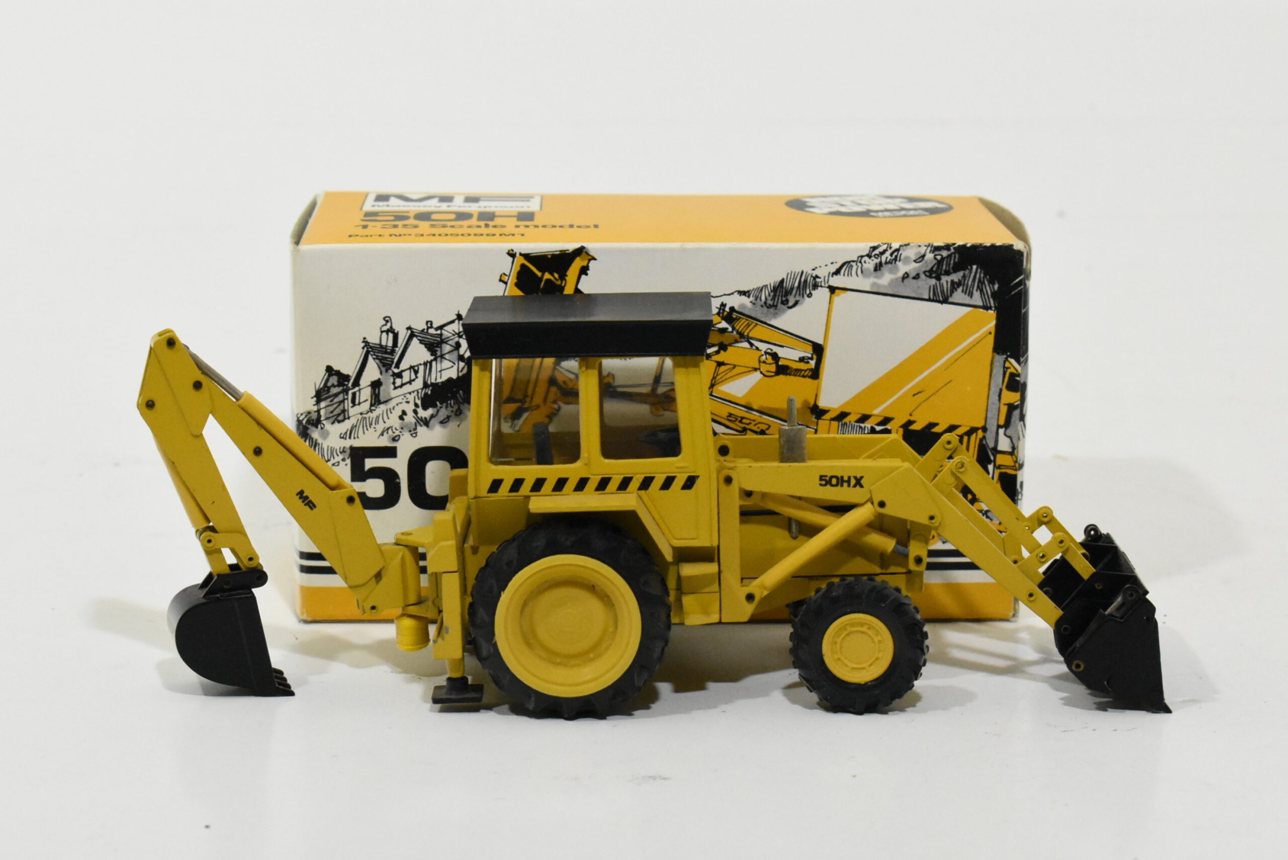 1/35 Massey Ferguson 50H Backhoe Loader - Dalton's Farm Toys