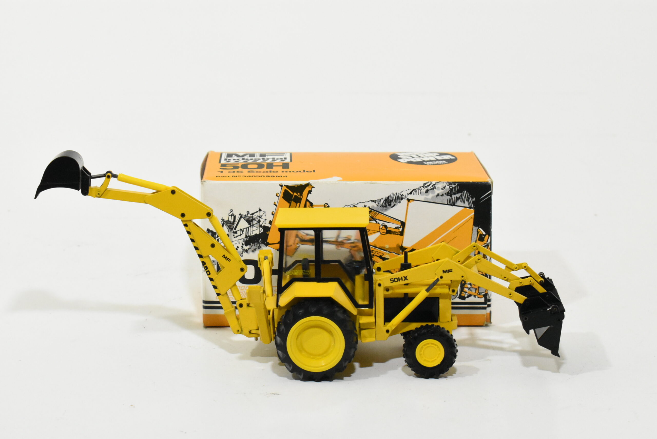 1/35 Massey Ferguson 50H Series S Backhoe Loader - Dalton's Farm Toys