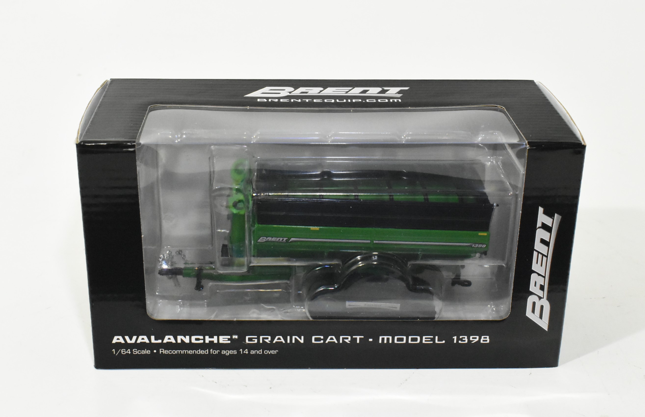1/64 Brent 1398 Grain Cart Auger Wagon With Equalizer Tracks, Green ...