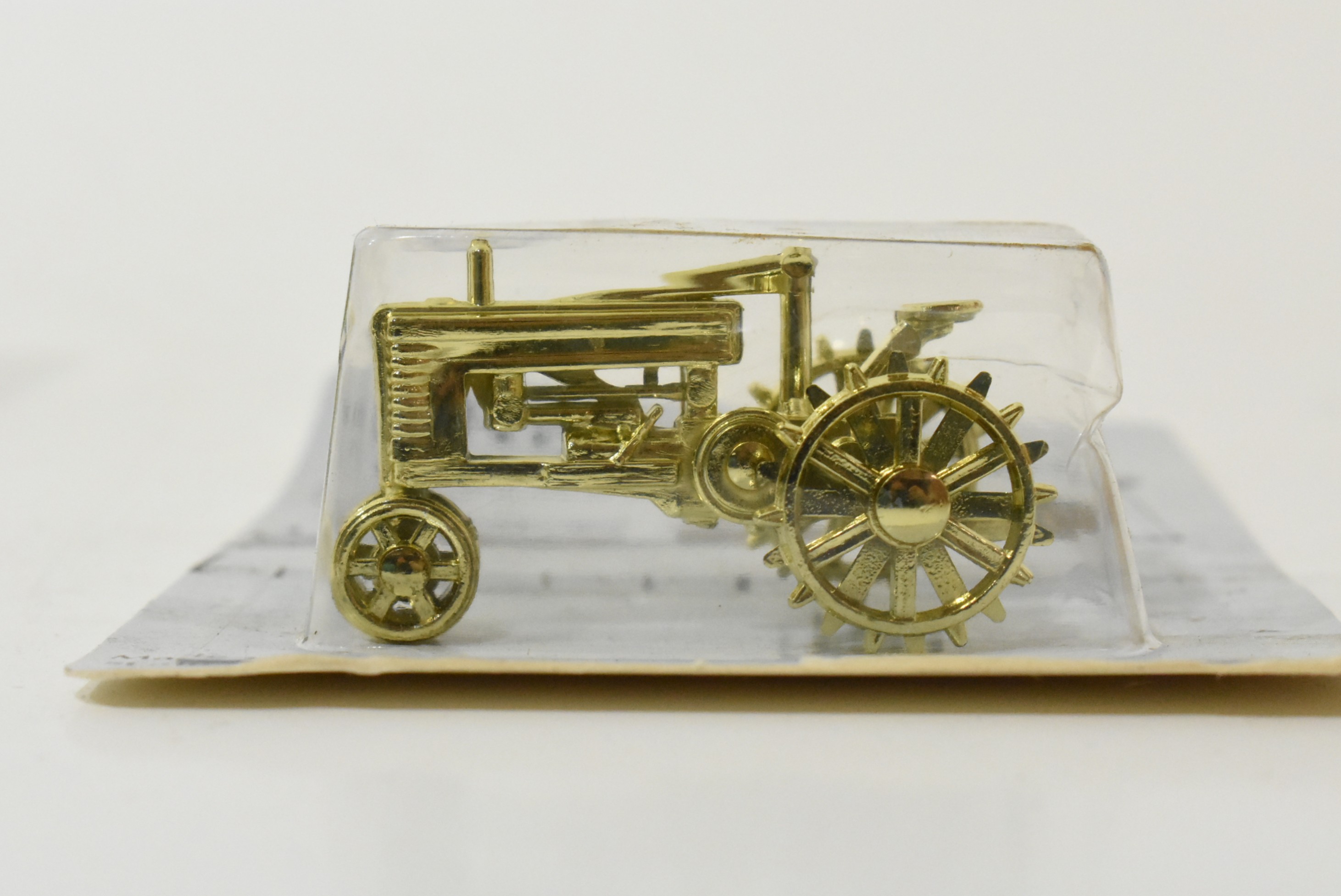 1/64 John Deere A Gold Tractor, Christmas Collectibles - Dalton's Farm Toys