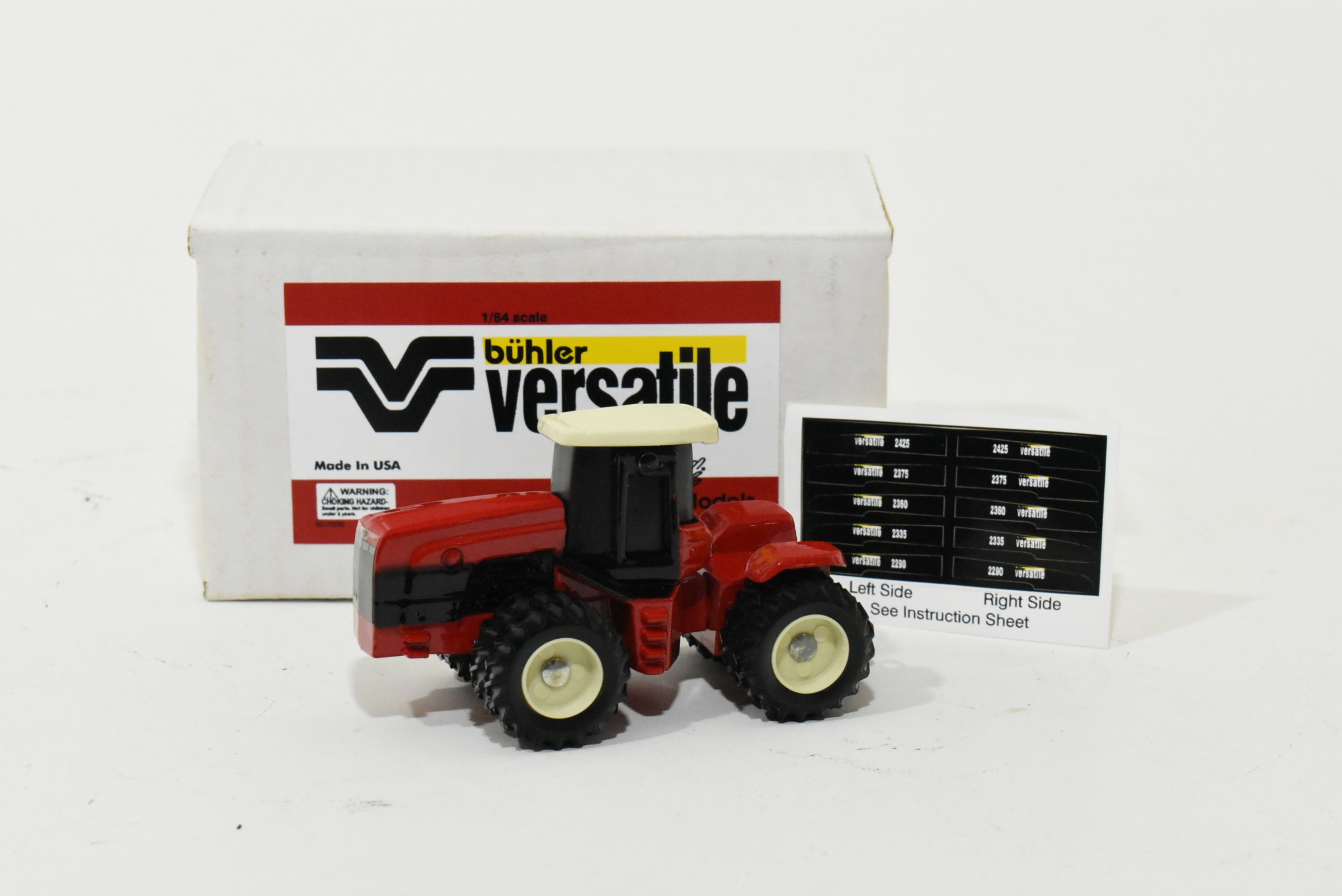 1/64 Buhler Versatile 4WD Tractor With Decal Sheet - Dalton's Farm Toys