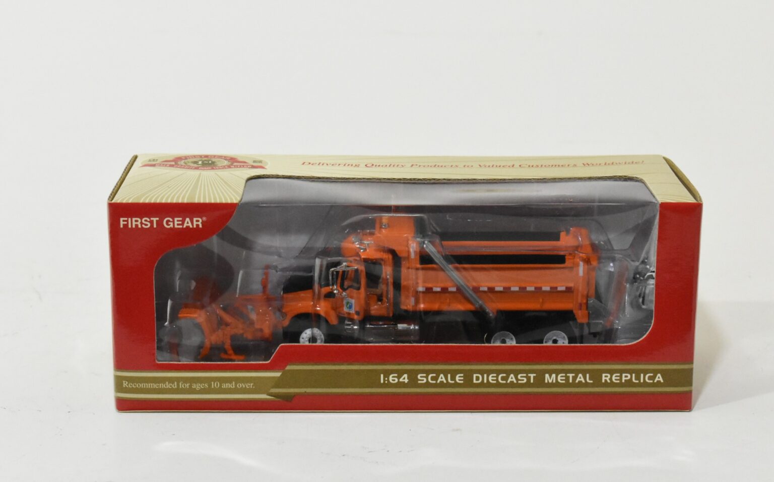 1/64 Mack Granite Dump Truck With Snow Plow, Minnesota DOT - Dalton's ...