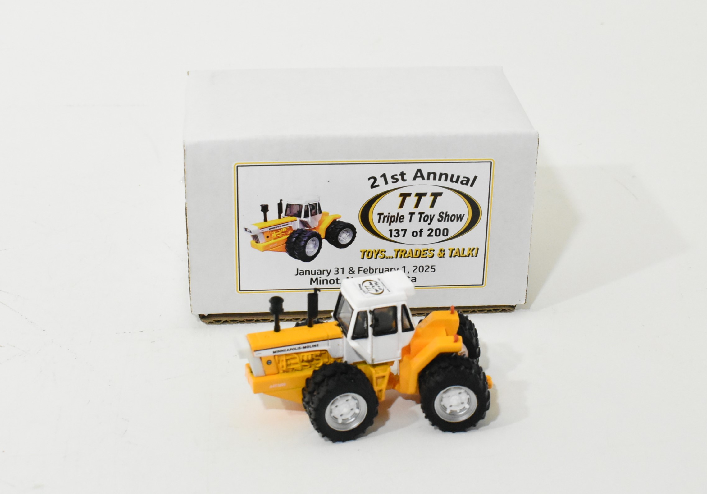 1/64 Minneapolis Moline A4T-1600 4wd Tractor With Cab & Duals, 2025 ...