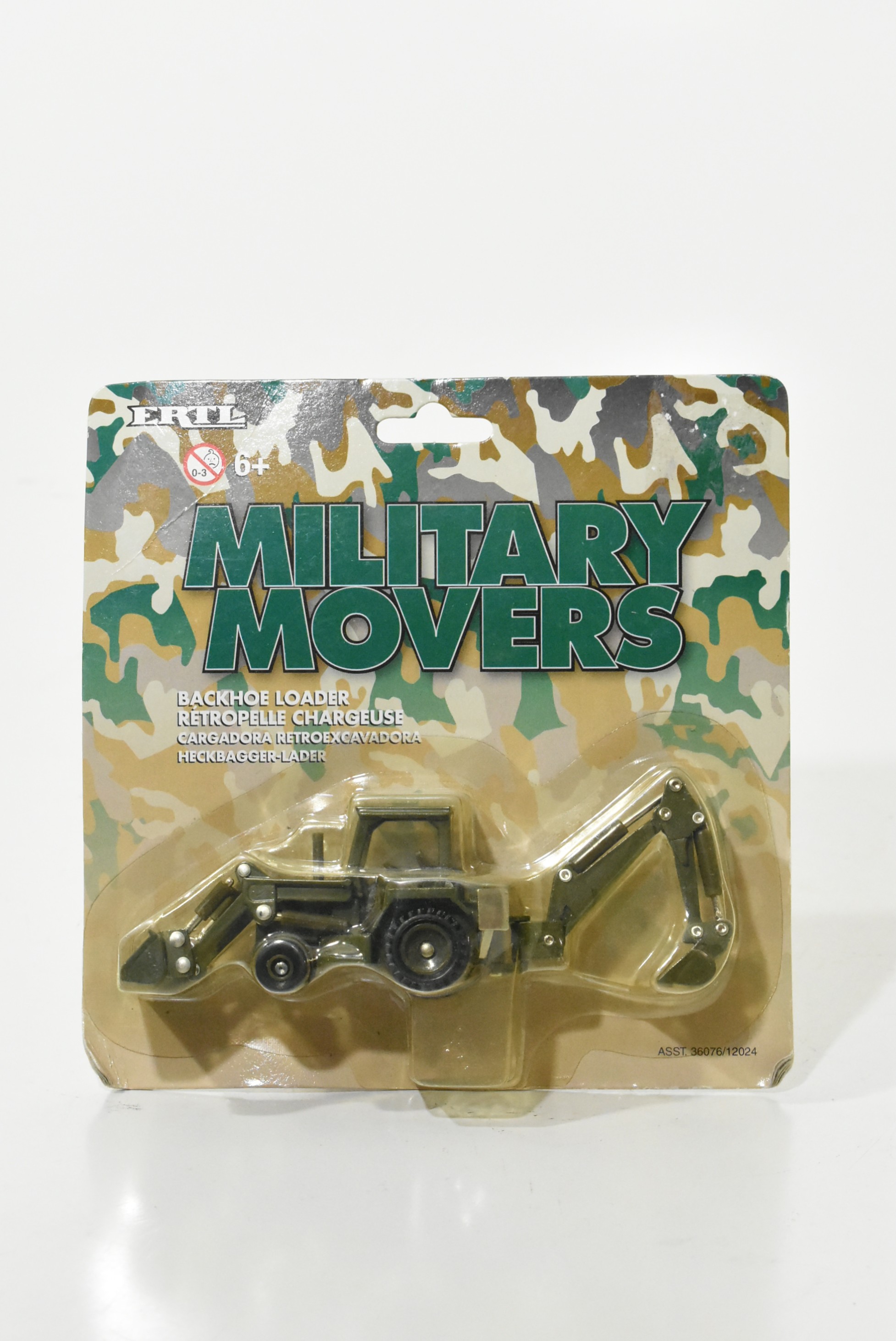 1/64 Military Backhoe Loader - Dalton's Farm Toys