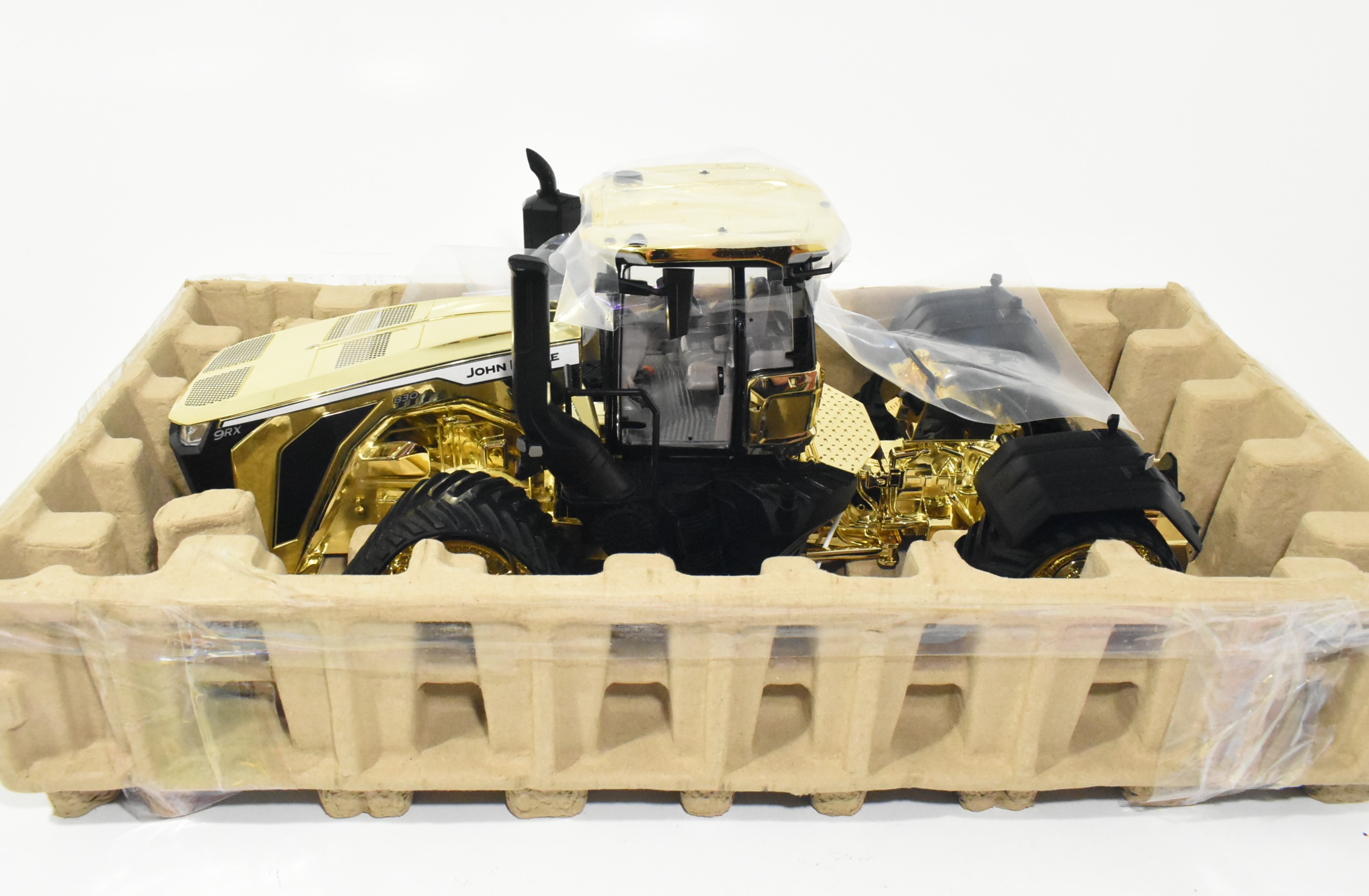 1/16 John Deere 9RX 830 Tracked Tractor, Prestige Series, Gold Plated ...
