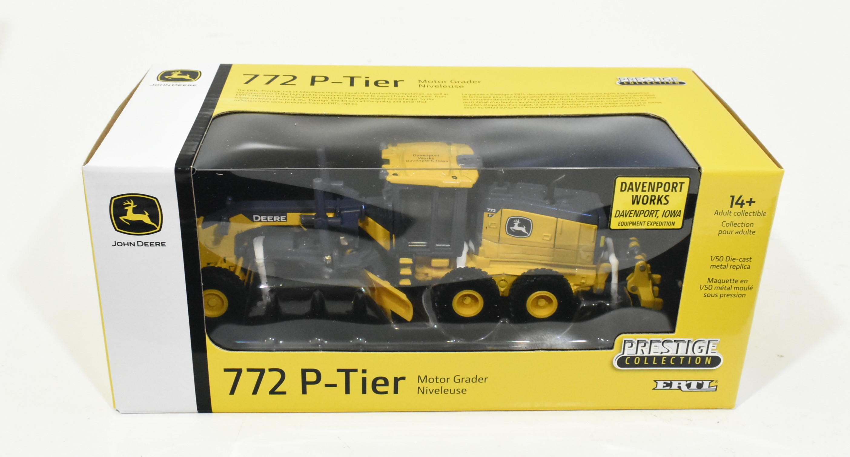 1/50 John Deere 772 P-Tier Motor Road Grader, Prestige Edition ...