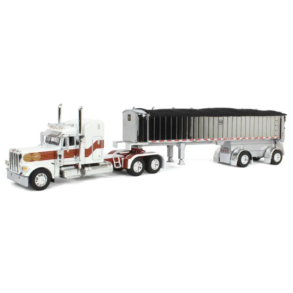 1/64 Peterbilt 389 With MAC Coal End Spread Axle End Dump Trailer, DCP ...