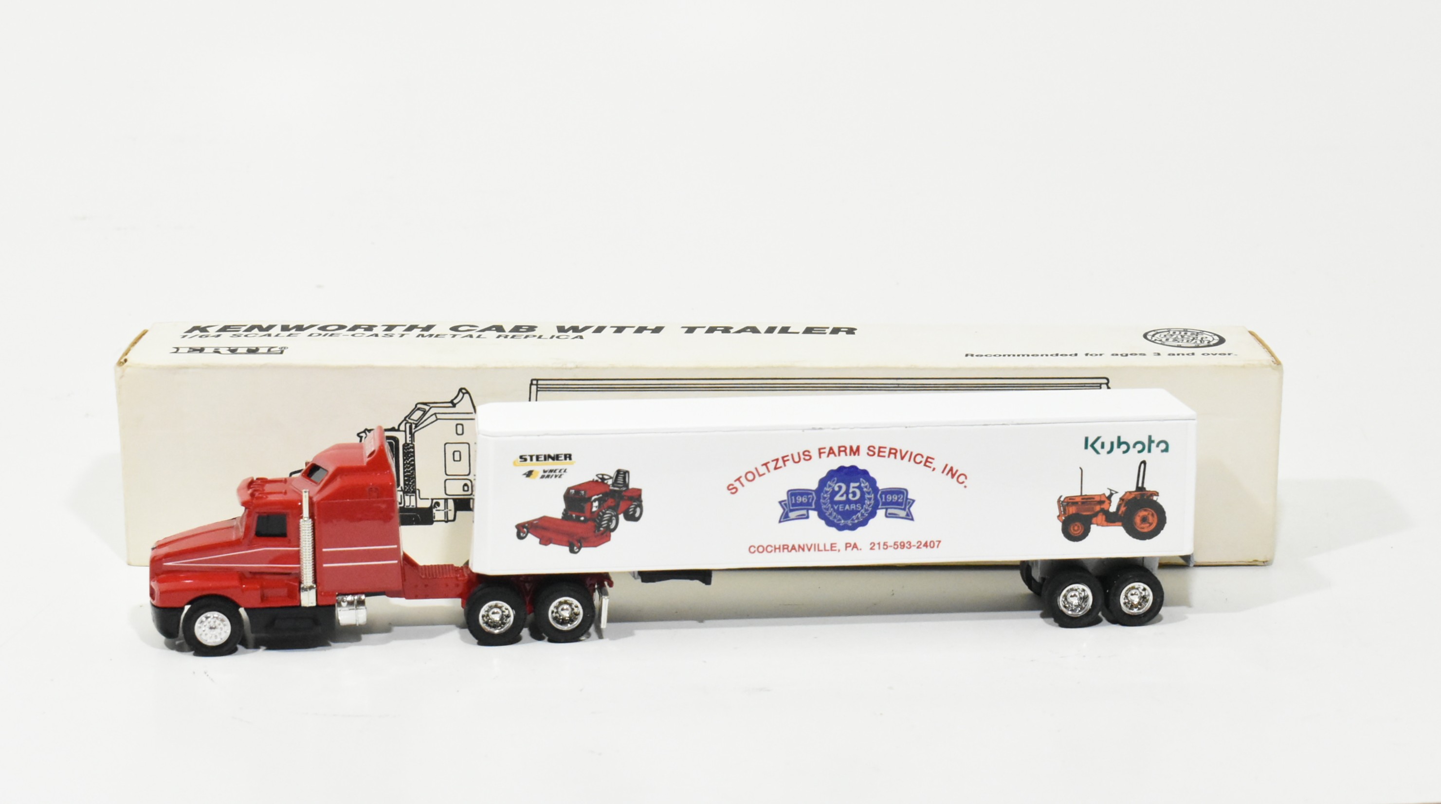 1/64 Kenworth Stoltzfus Farm Service Semi - Dalton's Farm Toys