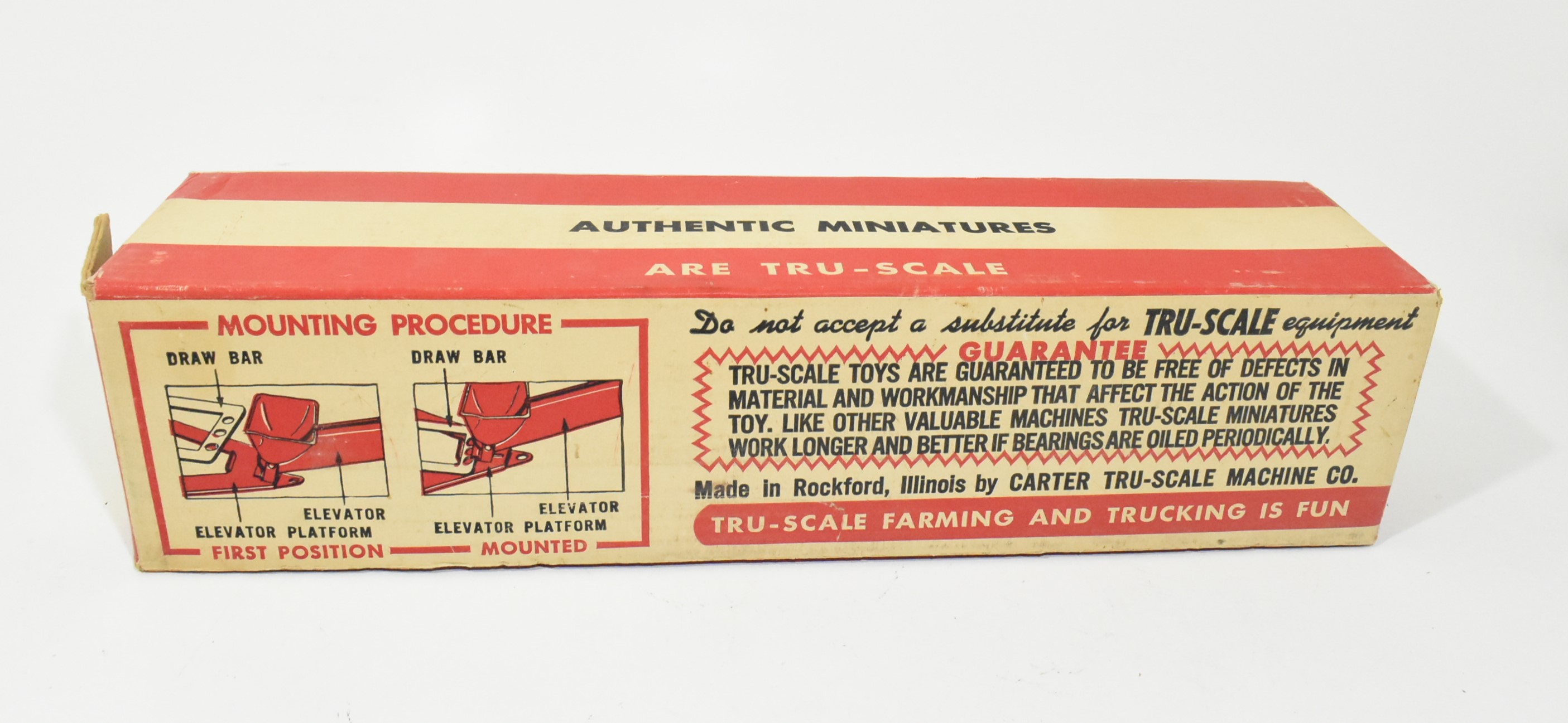 Vintage 1/16 Tru Scale Mounted Corn Picker, Box Only-No Toy - Dalton's ...