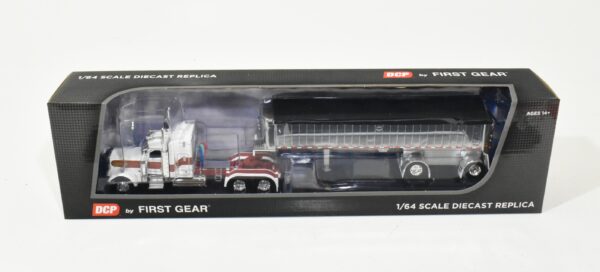 1/64 Peterbilt 389 With MAC Coal End Spread Axle End Dump Trailer, DCP ...