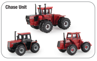 1/64 Toy Tractor Times 3 Piece Set With International Harvester 4156 ...