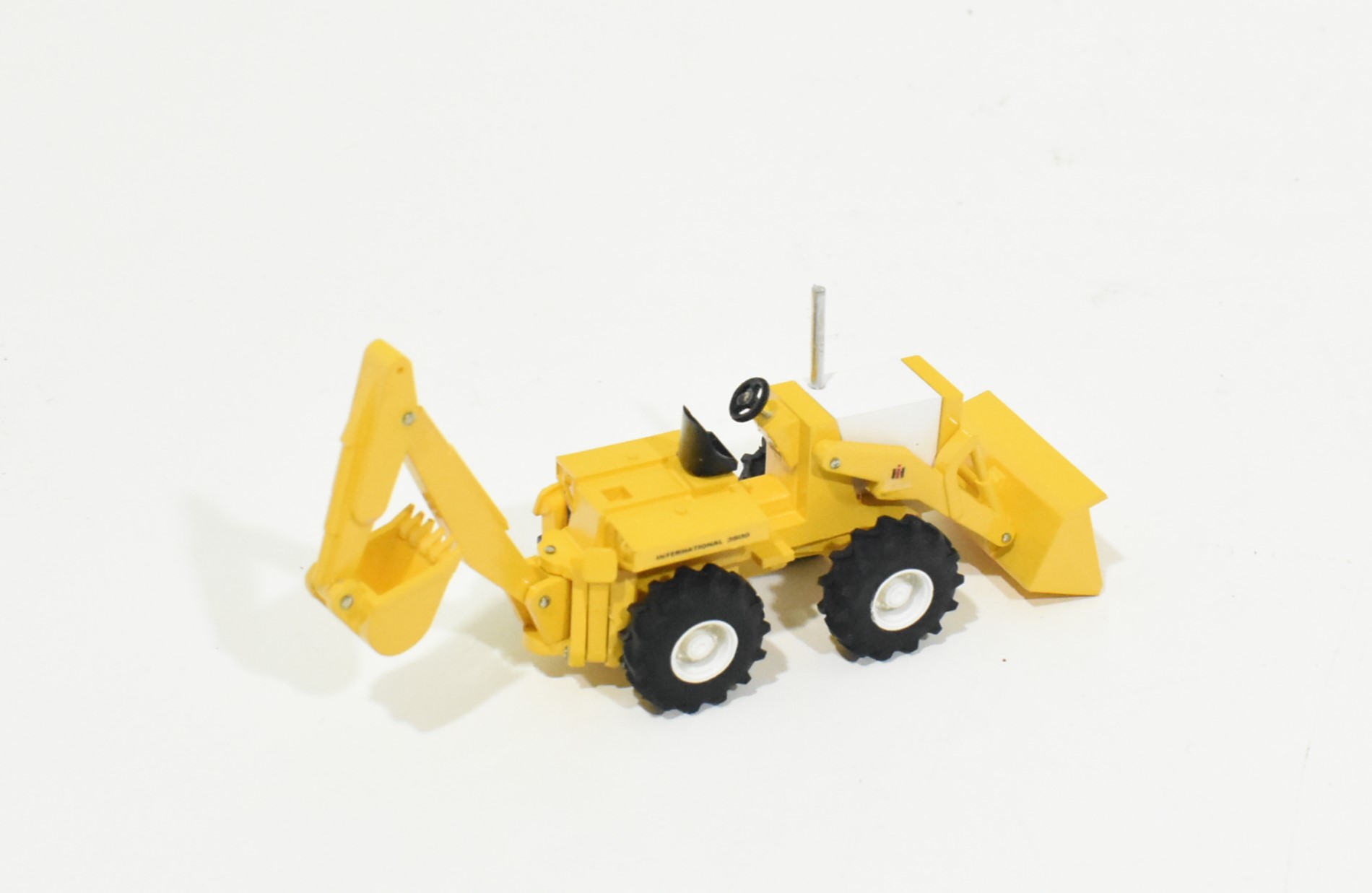 1/64 Scratch Built International Harvester 3800 Backhoe Loader Without ...
