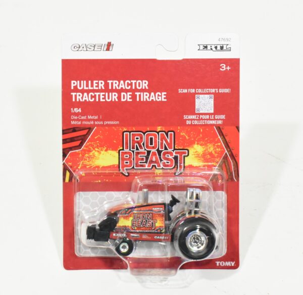 1/64 Case IH Iron Beast Pulling Tractor - Dalton's Farm Toys