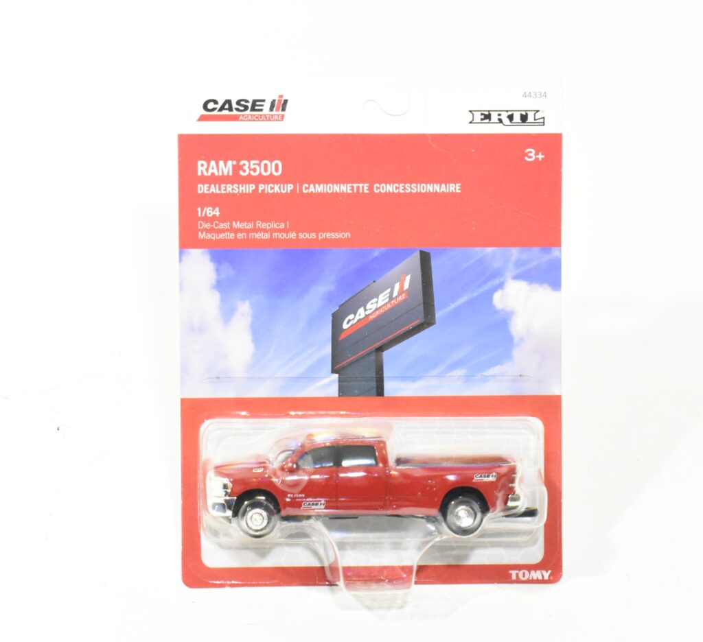 1/64 Case IH Ram 3500 Bighorn Dealership Dually Pickup - Dalton's Farm Toys