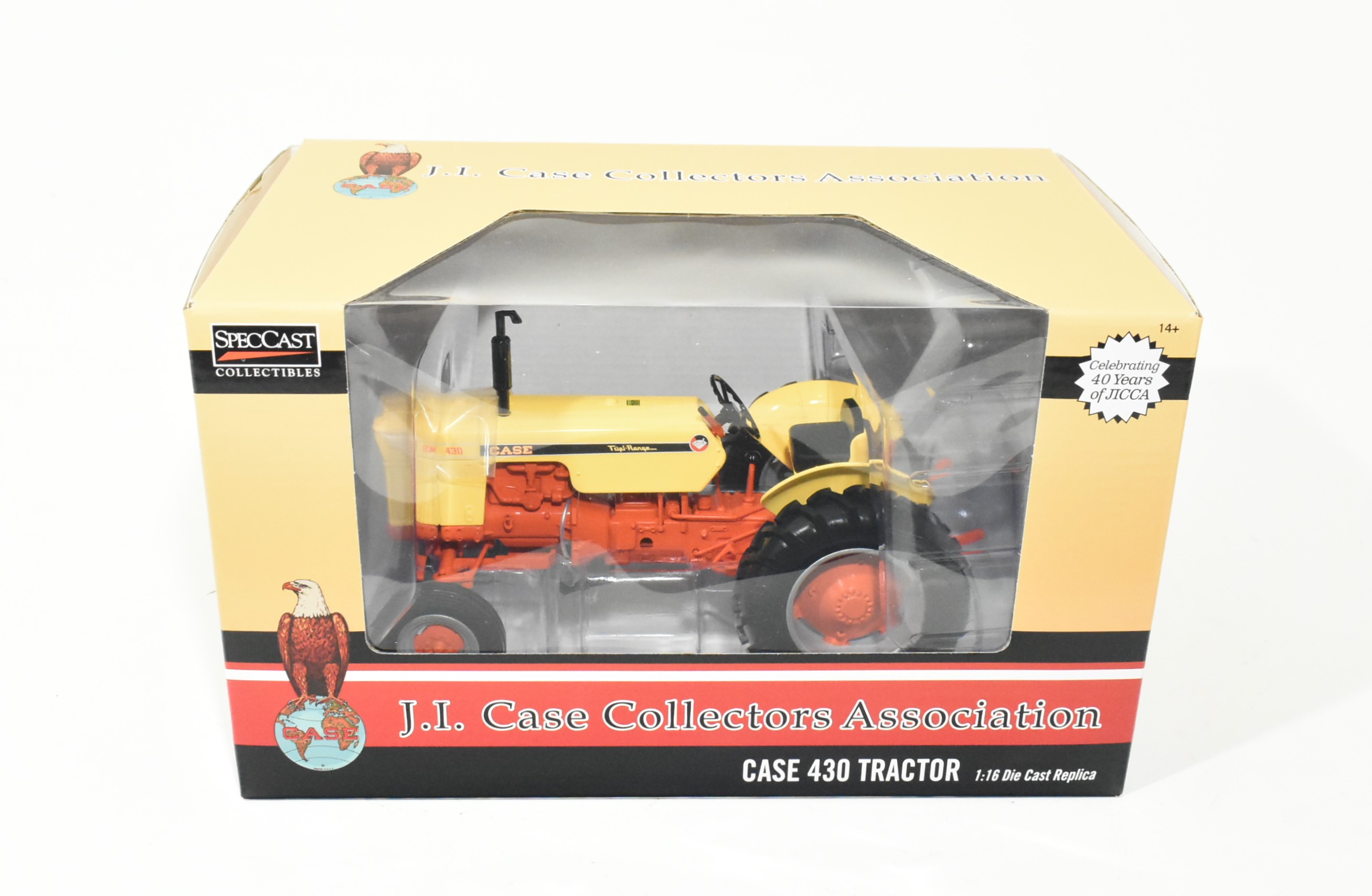 1/16 Case 430 Tractor With Wide Front, J.I. Case Collectors 40th ...