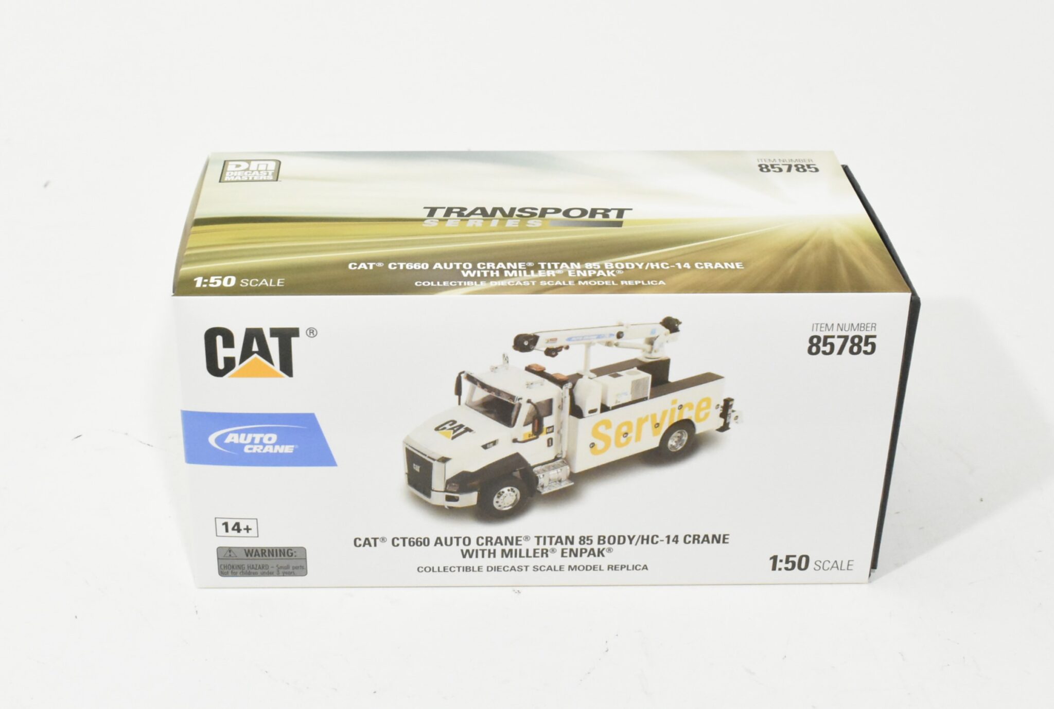 1/50 CAT CT660 Auto Crane Service Truck With Titan 85 Body & Miller ...