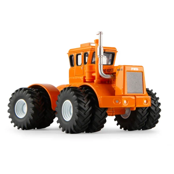1/64 Wagner WA-14 4wd Tractor With Duals, Orange - Dalton's Farm Toys