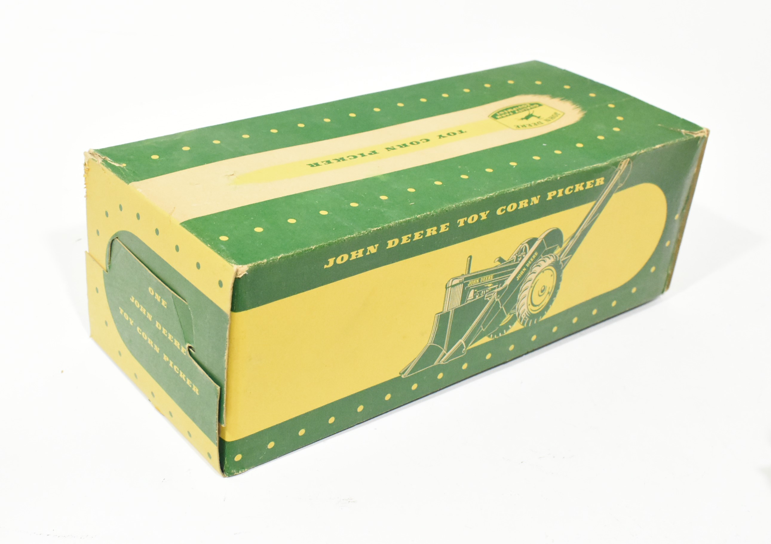 Vintage 1/16 John Deere 2 Row Mounted Corn Picker - Dalton's Farm Toys
