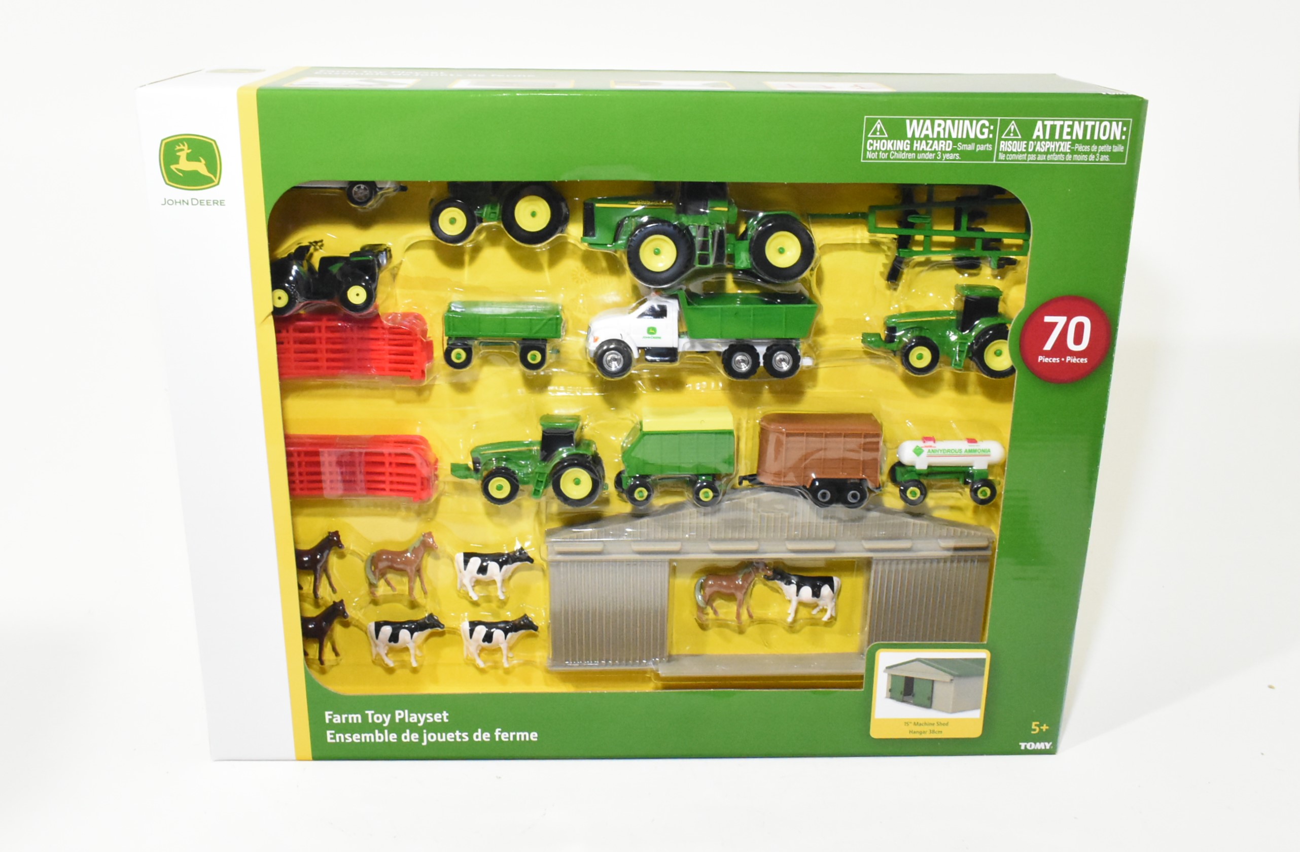 1/64 John Deere 70 Piece Value Farm Set with Machine Shed - Dalton's ...