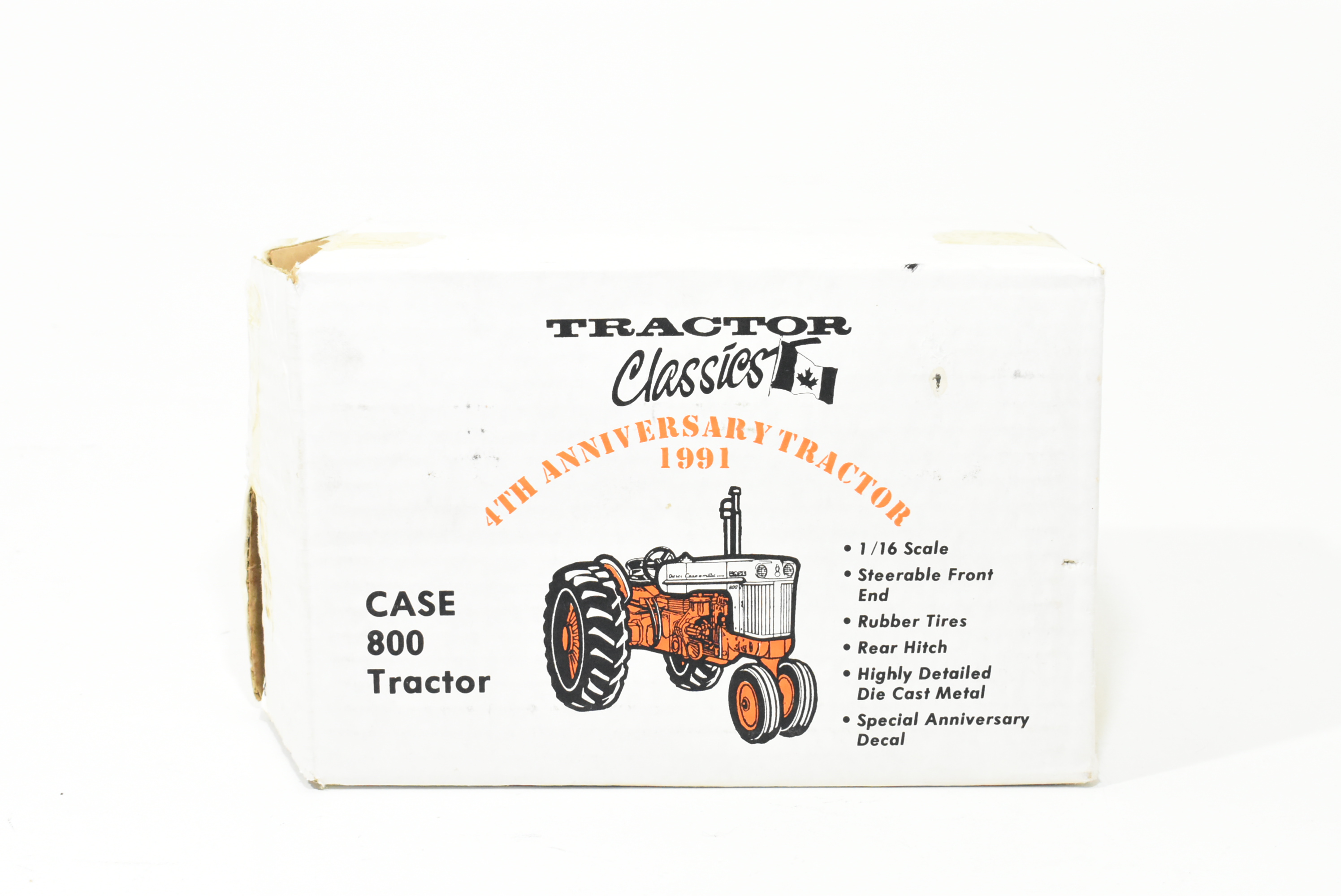 1/16 Case 800 Tractor With Narrow Front, 1991 Canadian Show - Dalton's ...