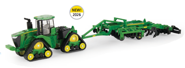 1/64 John Deere 9RX 540 Tractor With 2730 Ripper - Dalton's Farm Toys