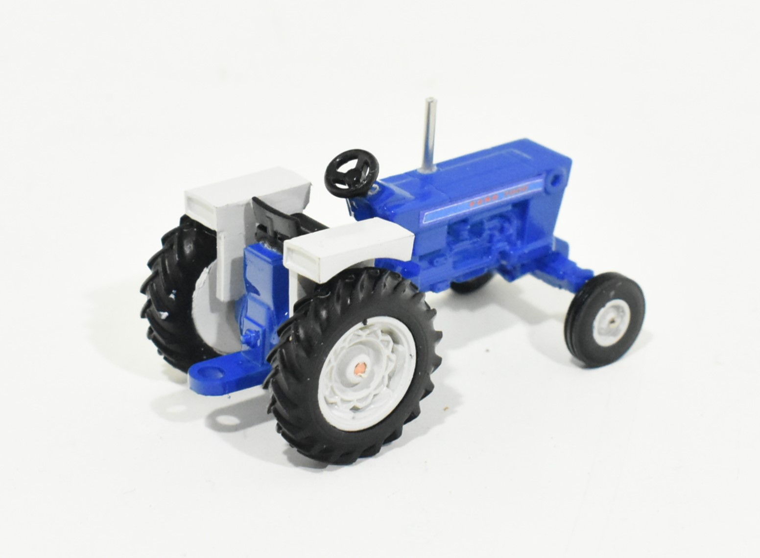 1/64 Scratch Built Ford 7000 Tractor With Wide Front - Dalton's Farm Toys