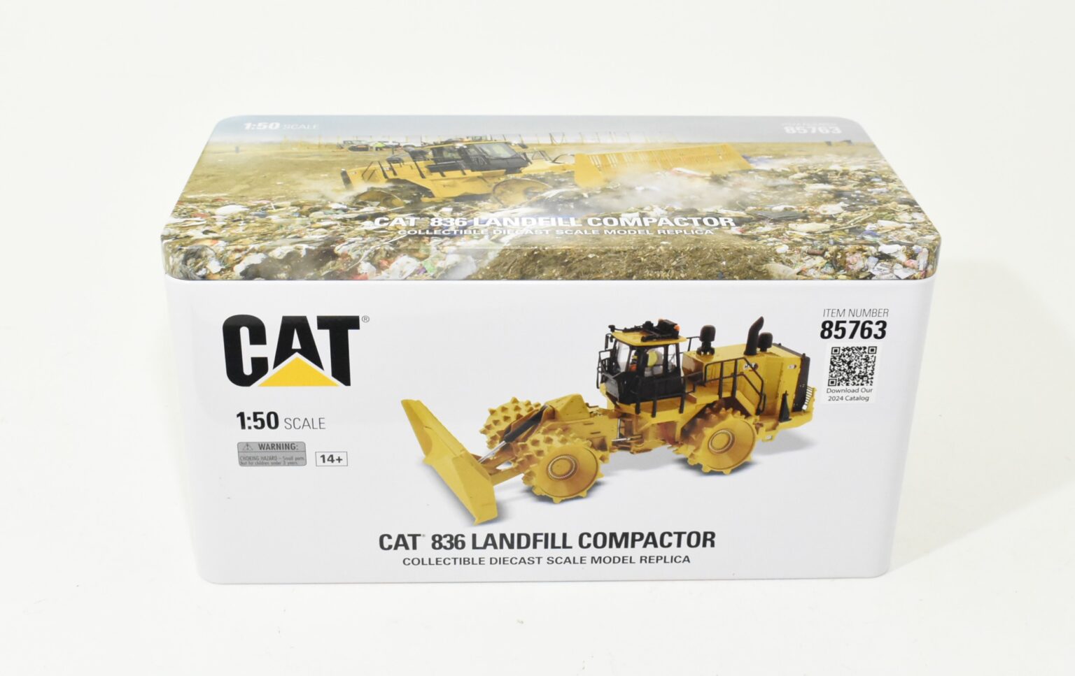1/50 Cat 836 Landfill Compactor - Dalton's Farm Toys